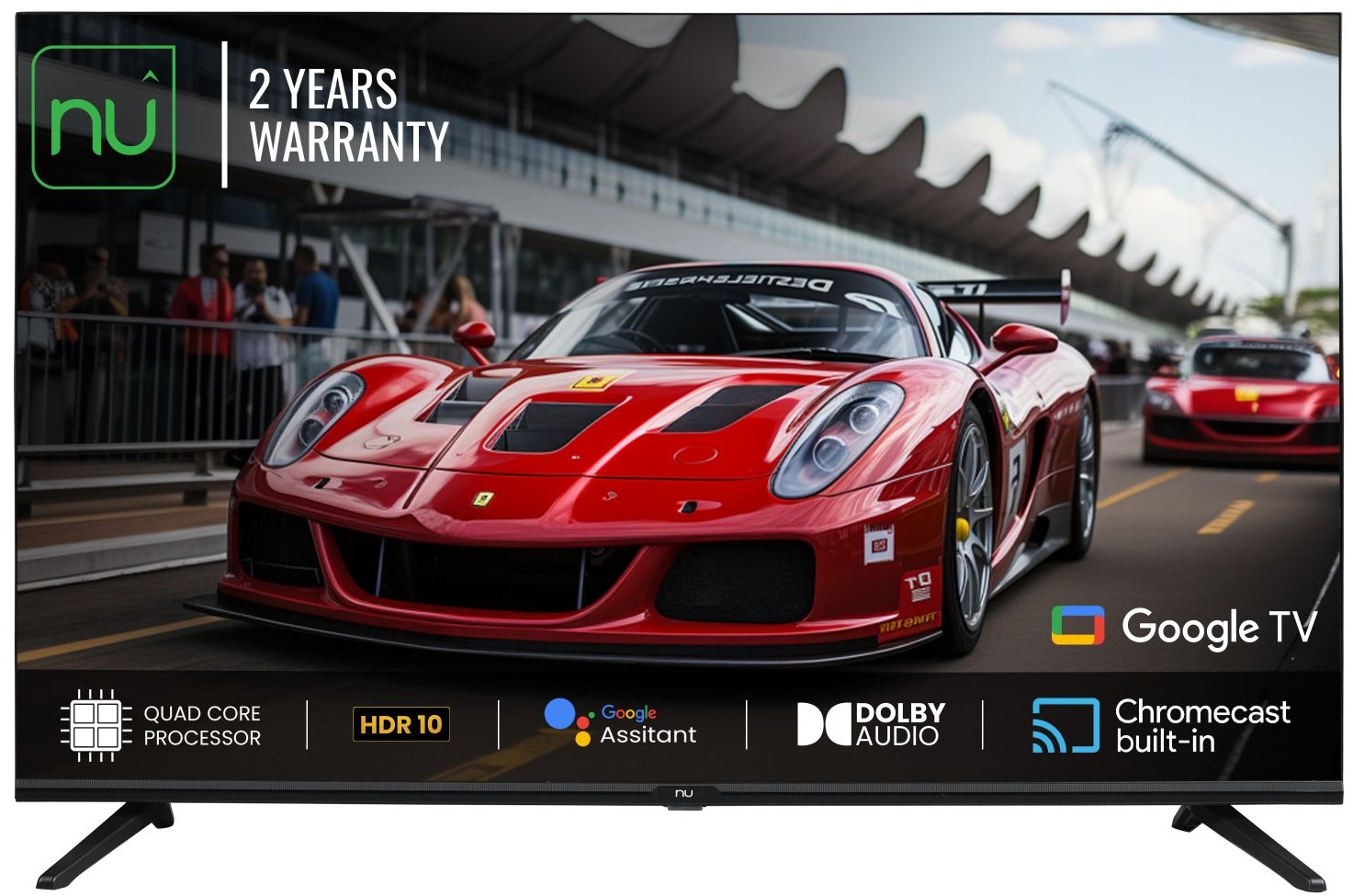 Nu 32 inch LED HD Smart TV ( LED32HGNX Google TV )
