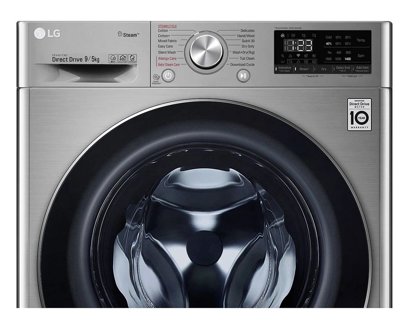 LG 9 kg Fully Automatic Front Load Washing-machine FHD0905SWS